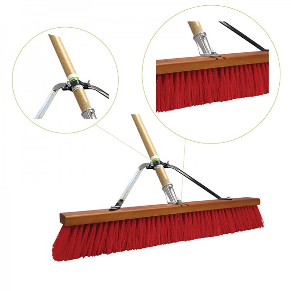 Heavy Duty Push Broom Assembled | ABCO Cleaning Products