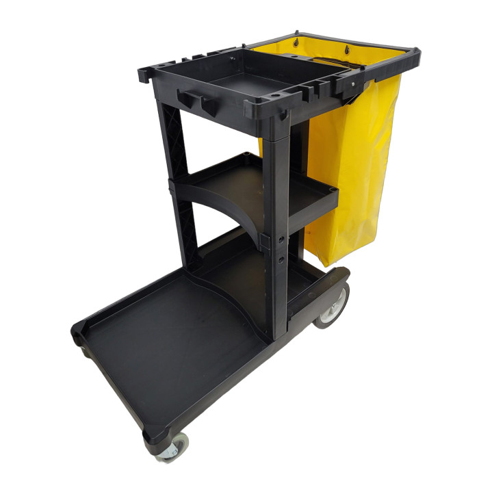 3 Shelf Janitor Cart ABCO Cleaning Products